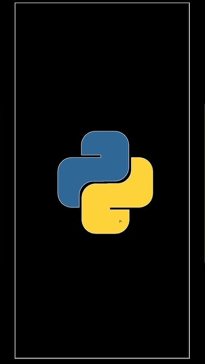 How To Make💥python Logo Using Python🐍coding Coder Shortsfeed