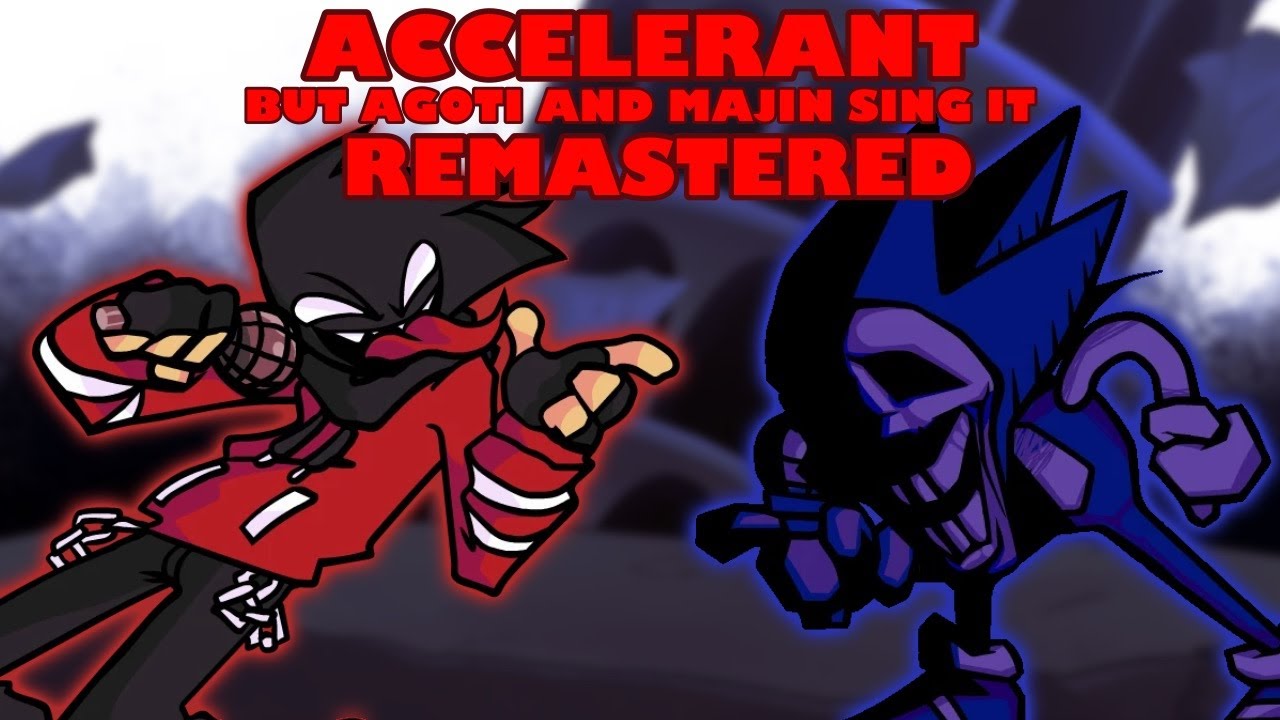 Two sonic sounds sing Accelerant | AGOTI and Majin Sonic sing ...