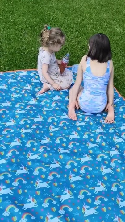 Коврик для пляжа, пикника и в детскую комнату - отличное, яркое и ...