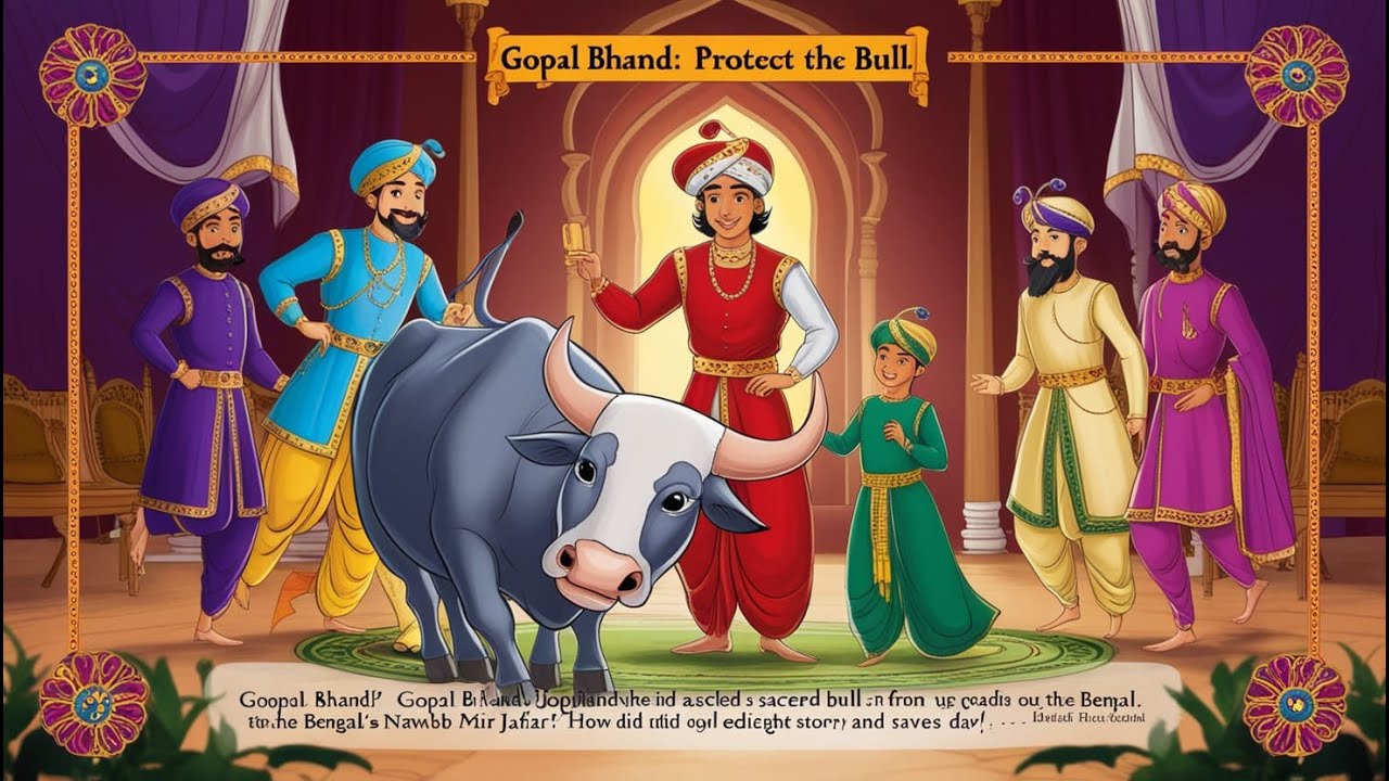 Gopal Bhand Protect The Bull बैल की रक्षा - YouTube