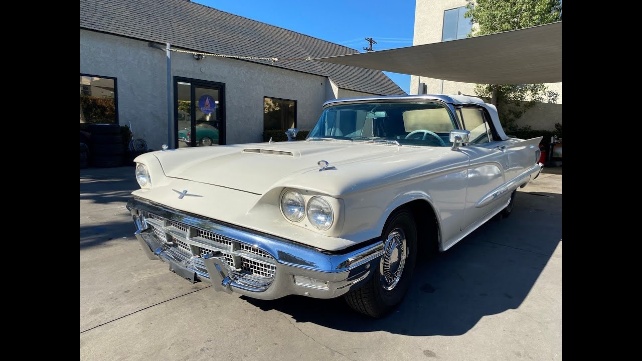 1960 Ford Thunderbird Convertible