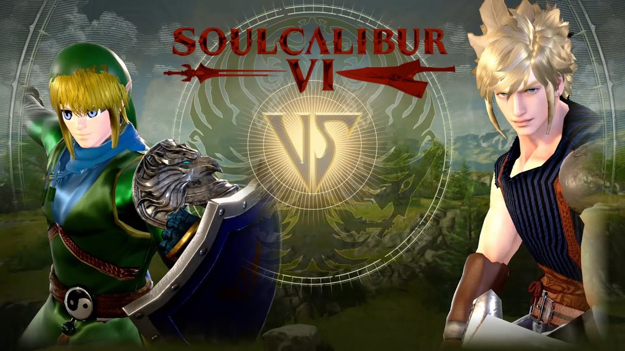 SOULCALIBUR 6 CREATIONS : LINK VS CLOUD STRIFE - YouTube