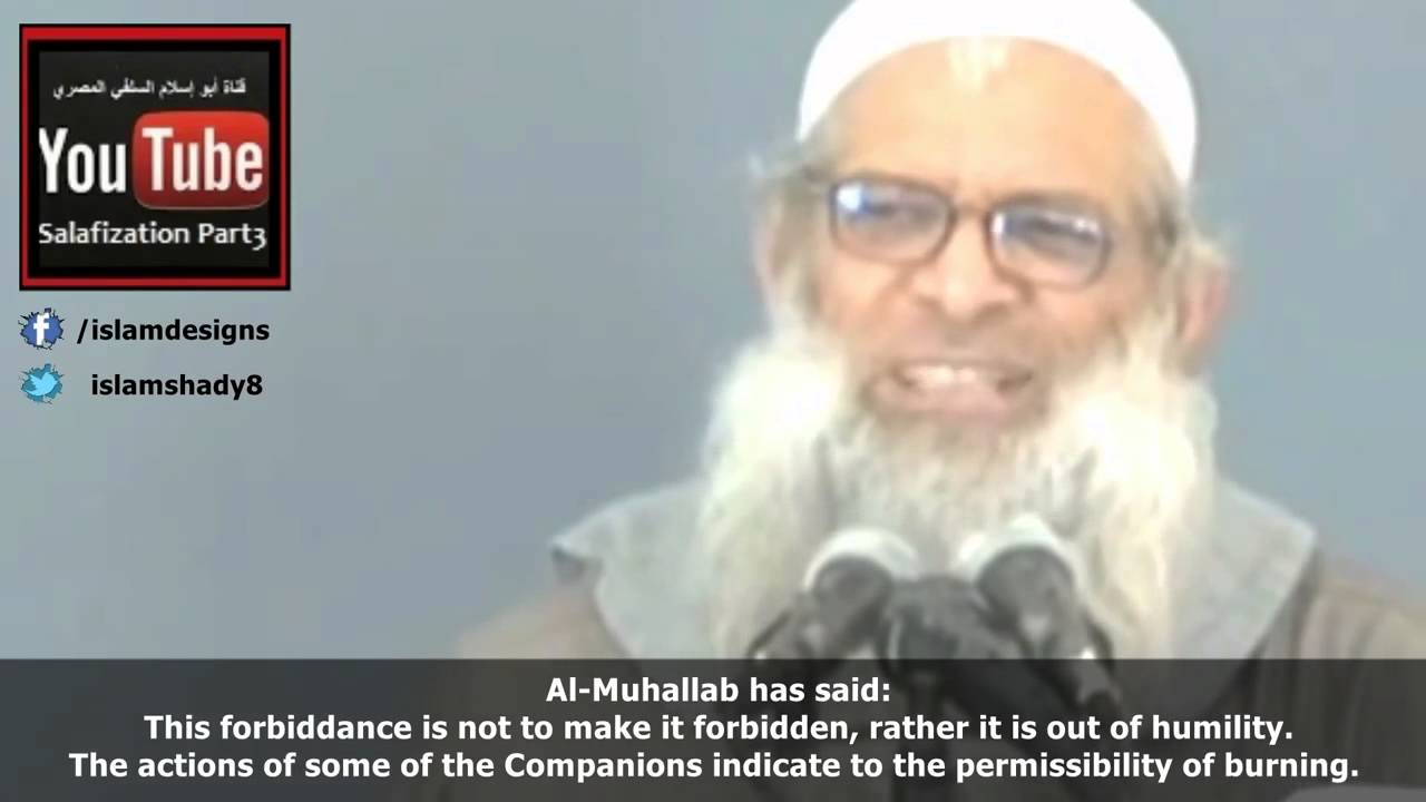 Refuting ISIS ISIL Burning Humans Alive Dr Raslan - YouTube