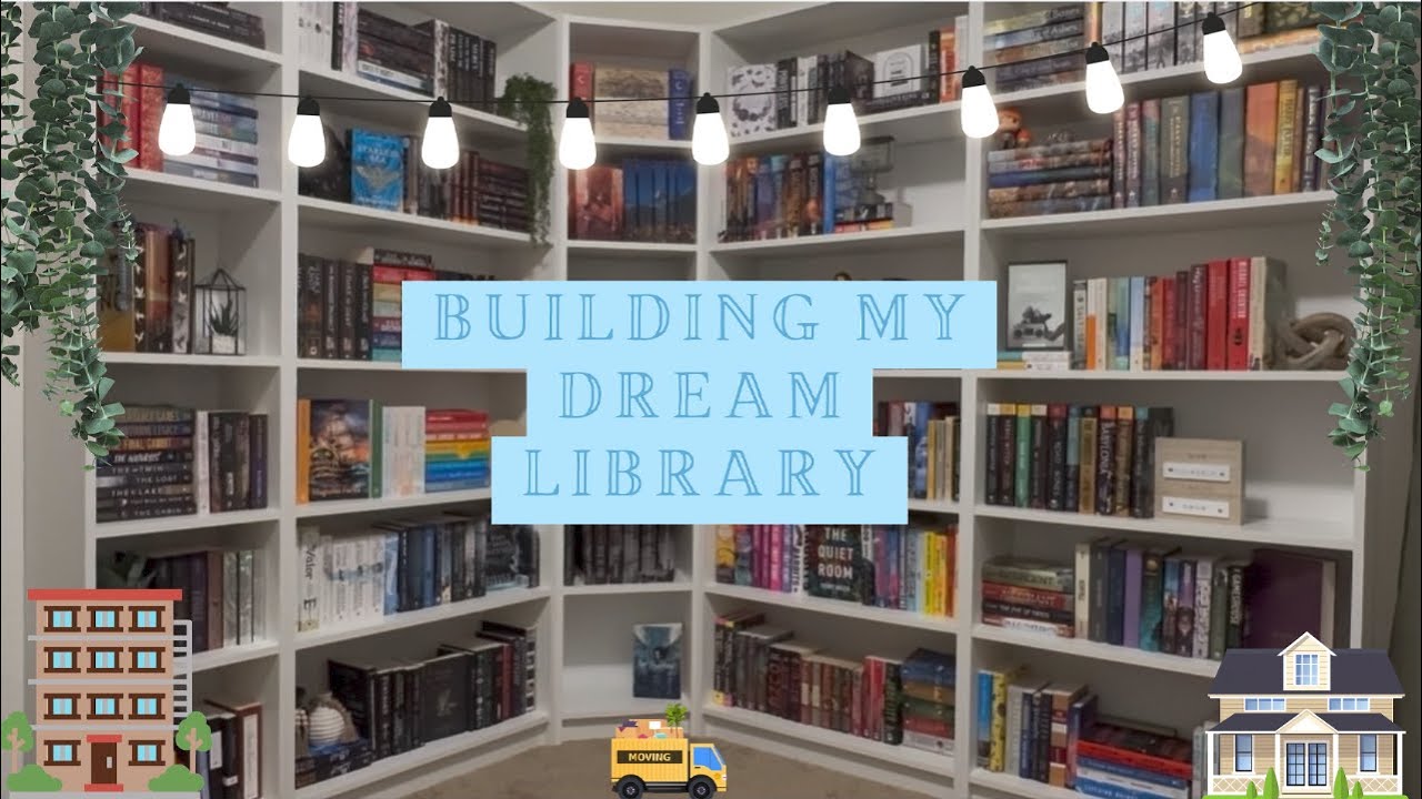 Building My Dream Library | Moving Vlog - YouTube