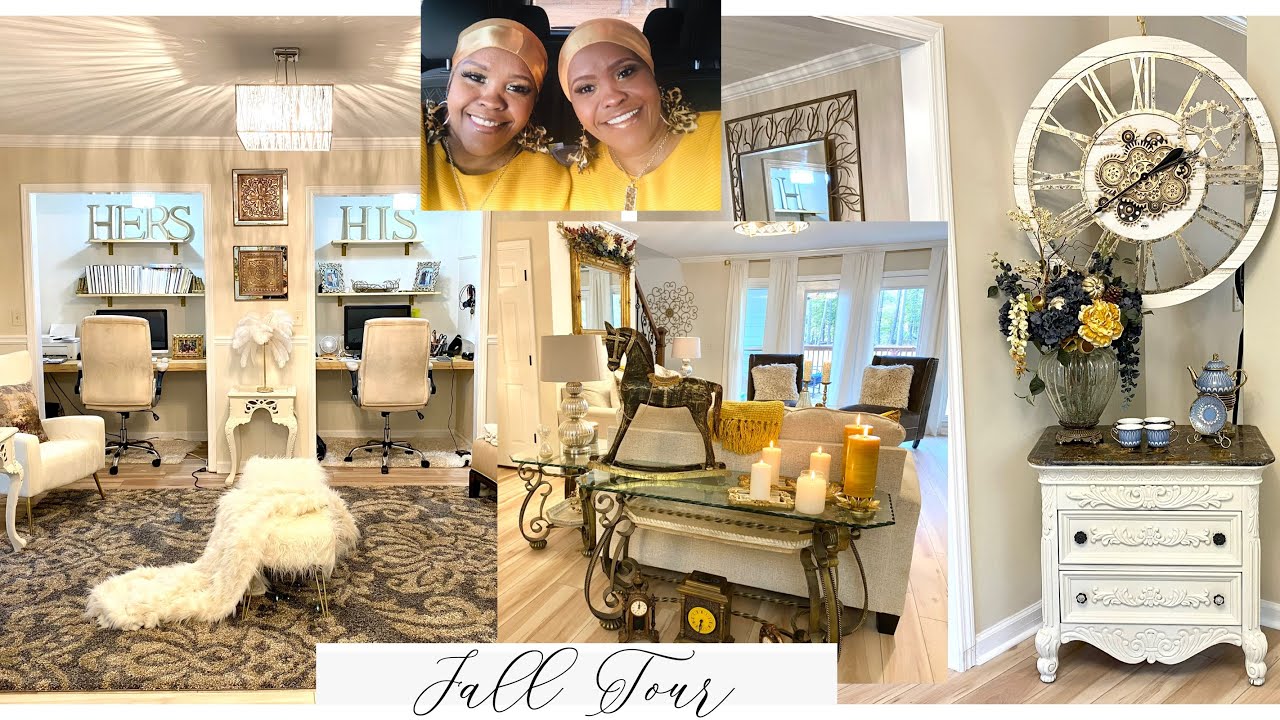 FALL HOME TOUR/ FALL DECORATING/AUTUMN DECOR IDEAS (fall decor) - YouTube