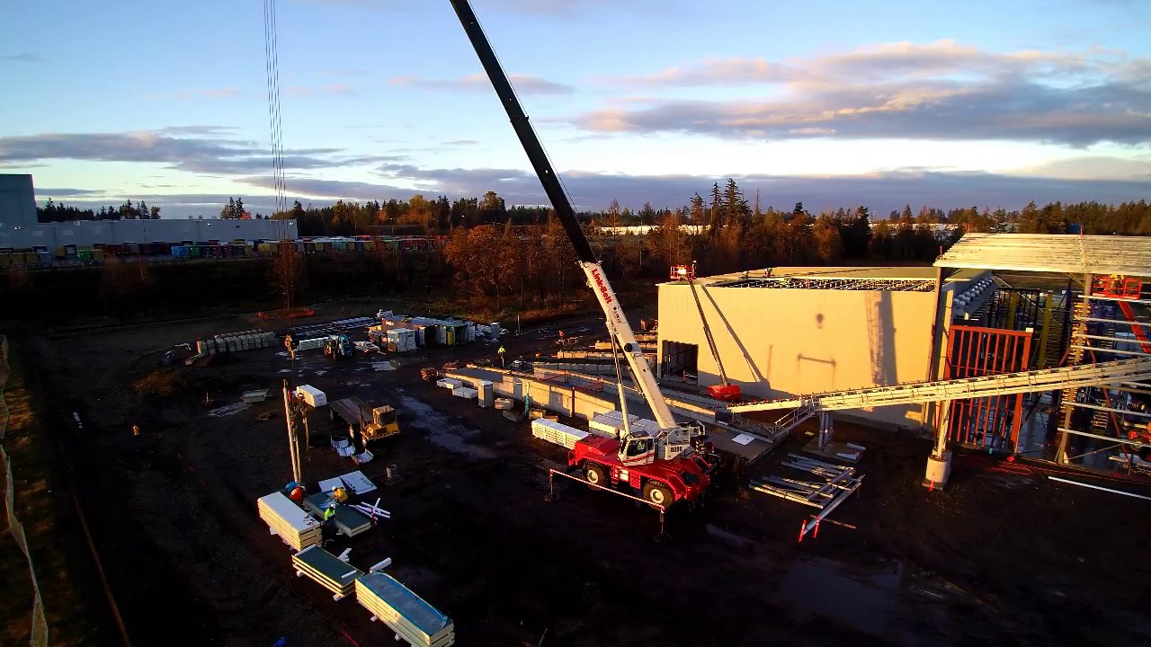 Aerial Drone Footage of HHJ Construction Site - 27 - YouTube