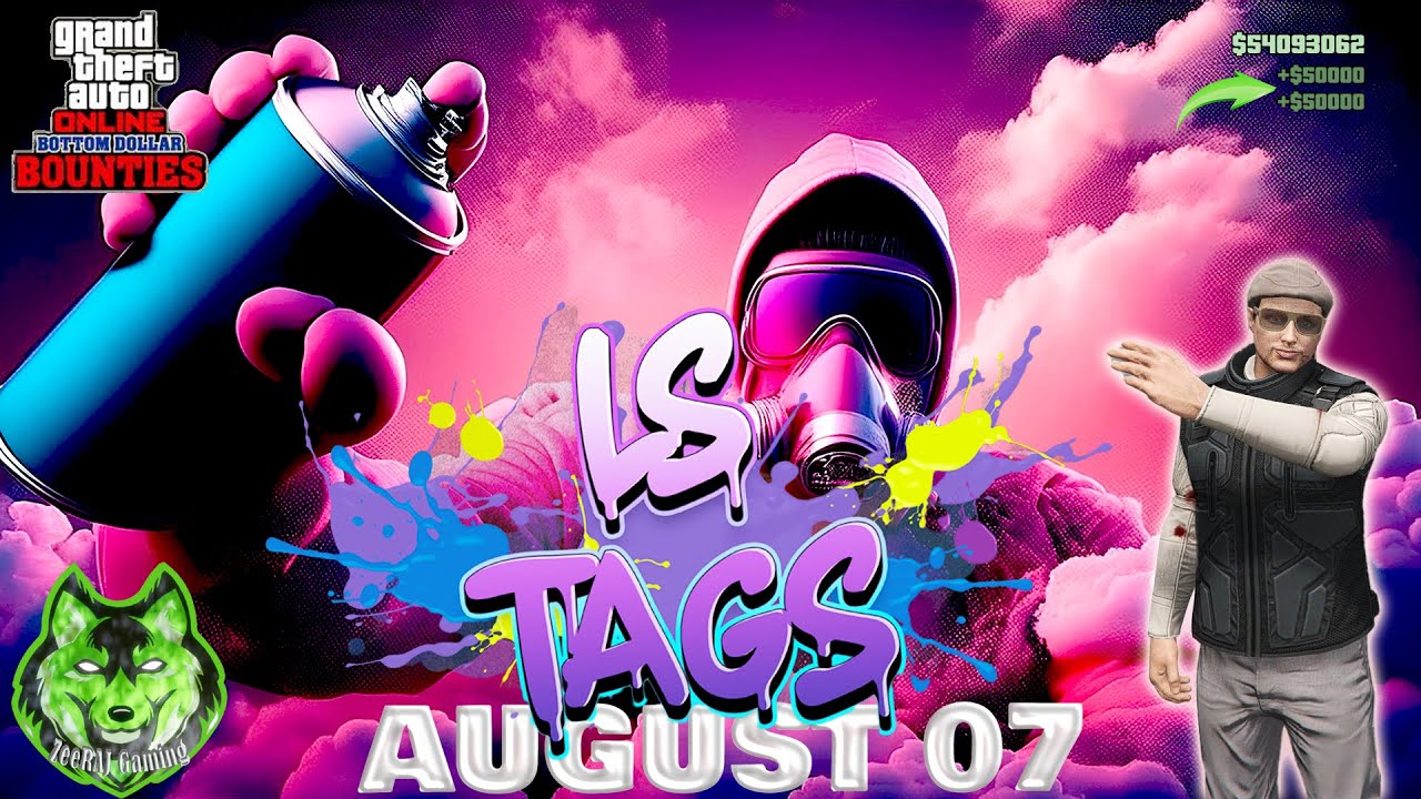 New GTA Online LS Tags Location Today Aug 07 | All 5 LS Tags Locations ...