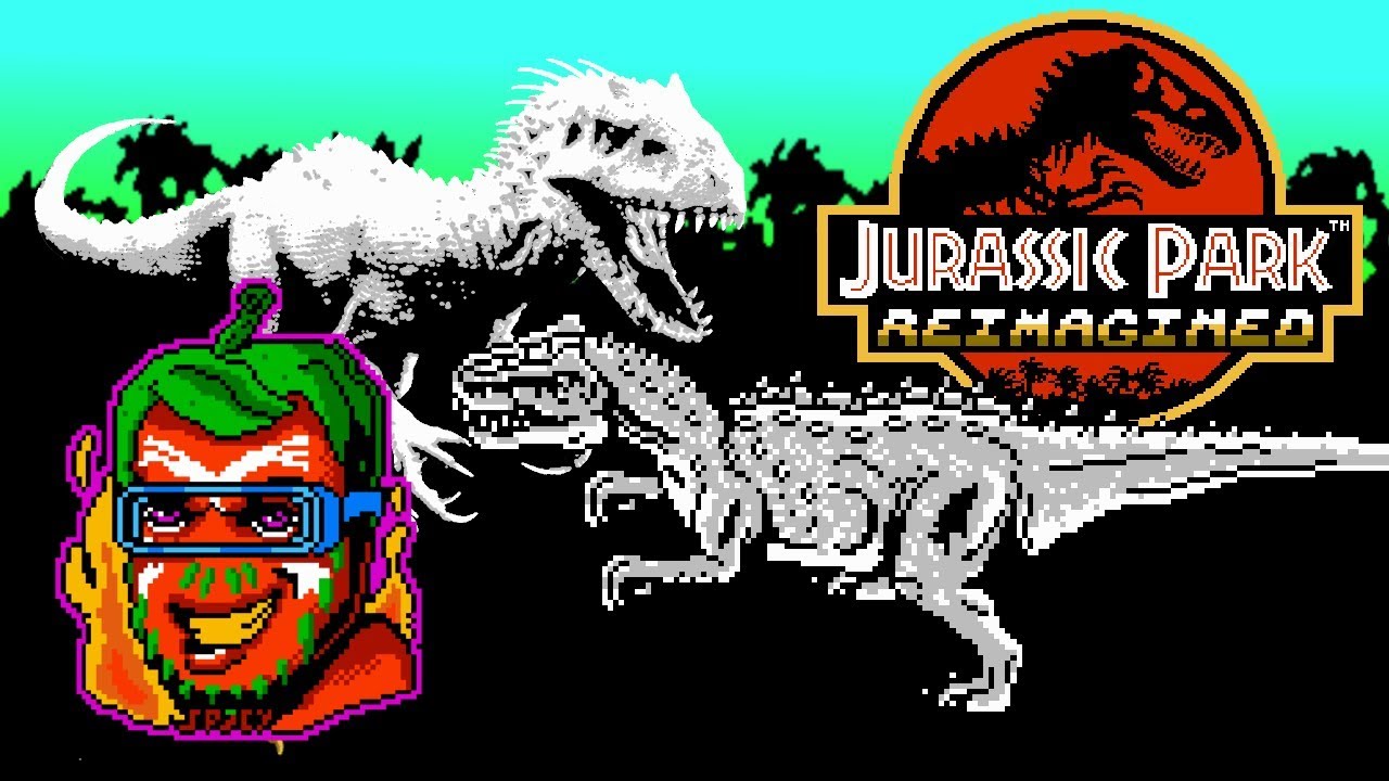 NES Jurassic Park: Reimagined: Indominus Rex WIP - YouTube