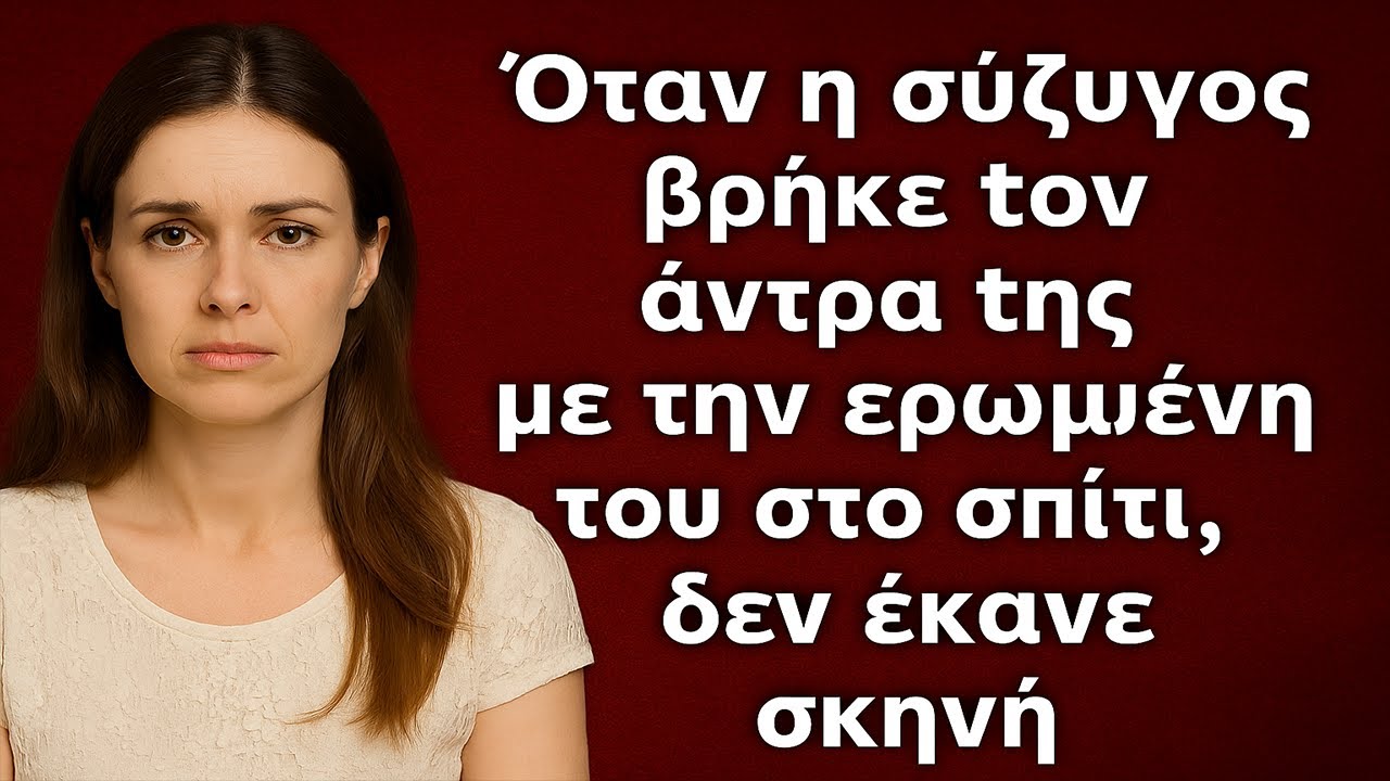 Όταν η σύζυγος βρήκε τον άντρα της με την ερωμένη του στο σπίτι, δεν ...