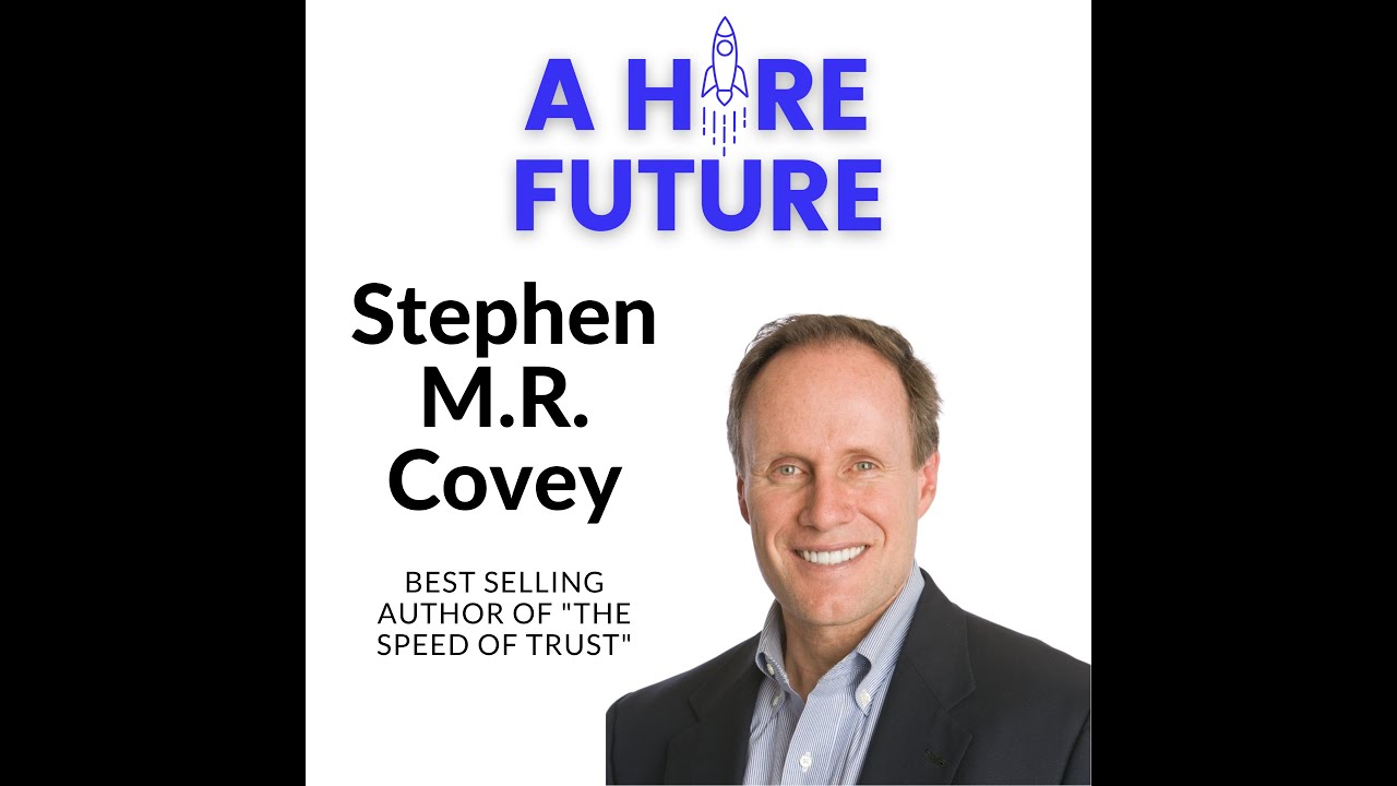 Stephen M.R. Covey, Best Selling Author of "The Speed of Trust" - YouTube