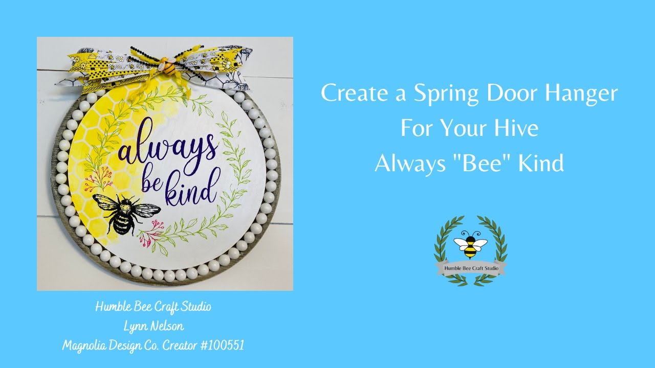 Always Be Kind Door Hanger - YouTube