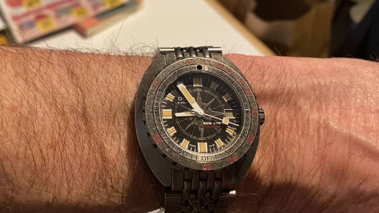 Doxa Clive Cussler Sharkhunter 300T - How cool is that ? - YouTube