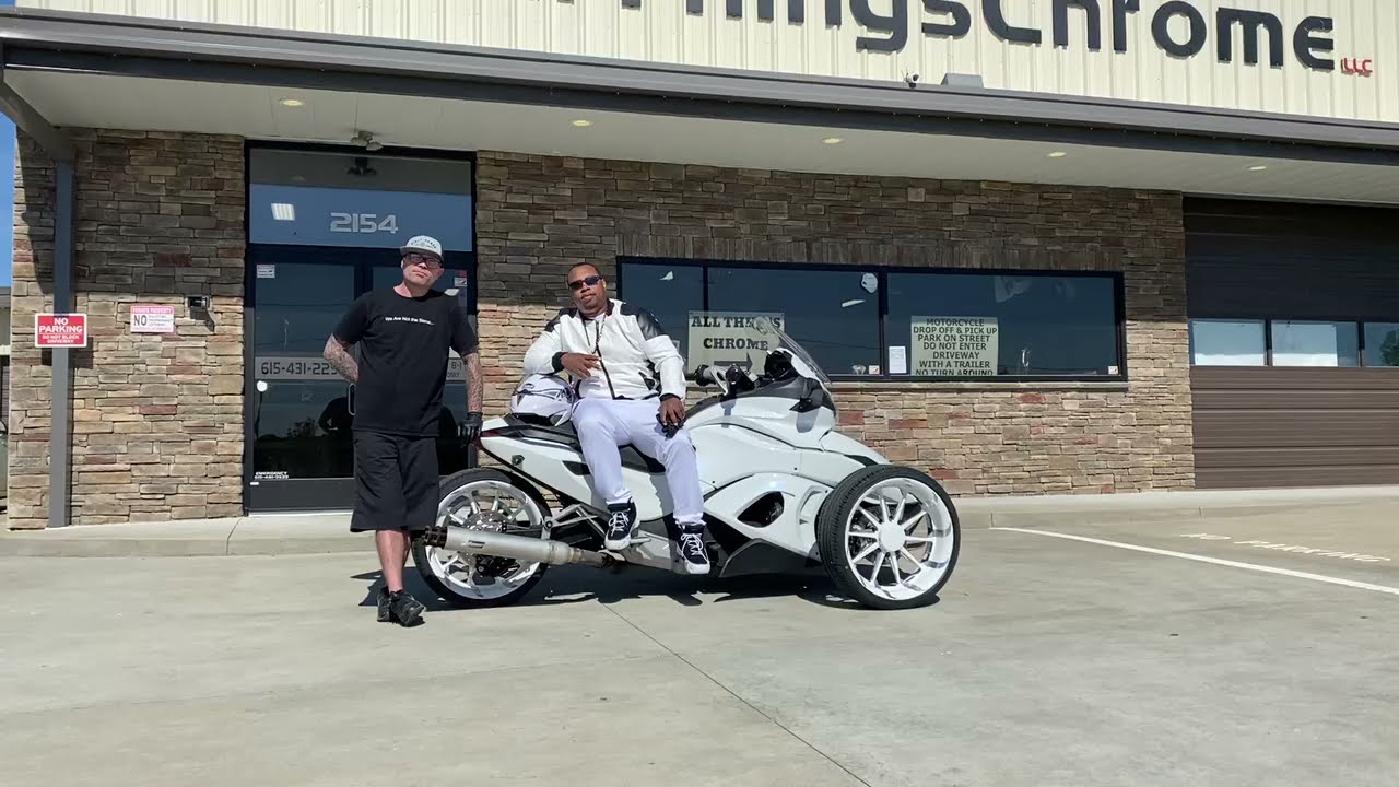 THANK YOU DRAKE FROM ATLANTA! - CAN-AM SPYDER PAINT JOB & CUSTOM ...