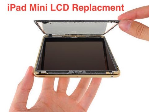 iPad Mini LCD Replacment Problem Screen Flickring - YouTube