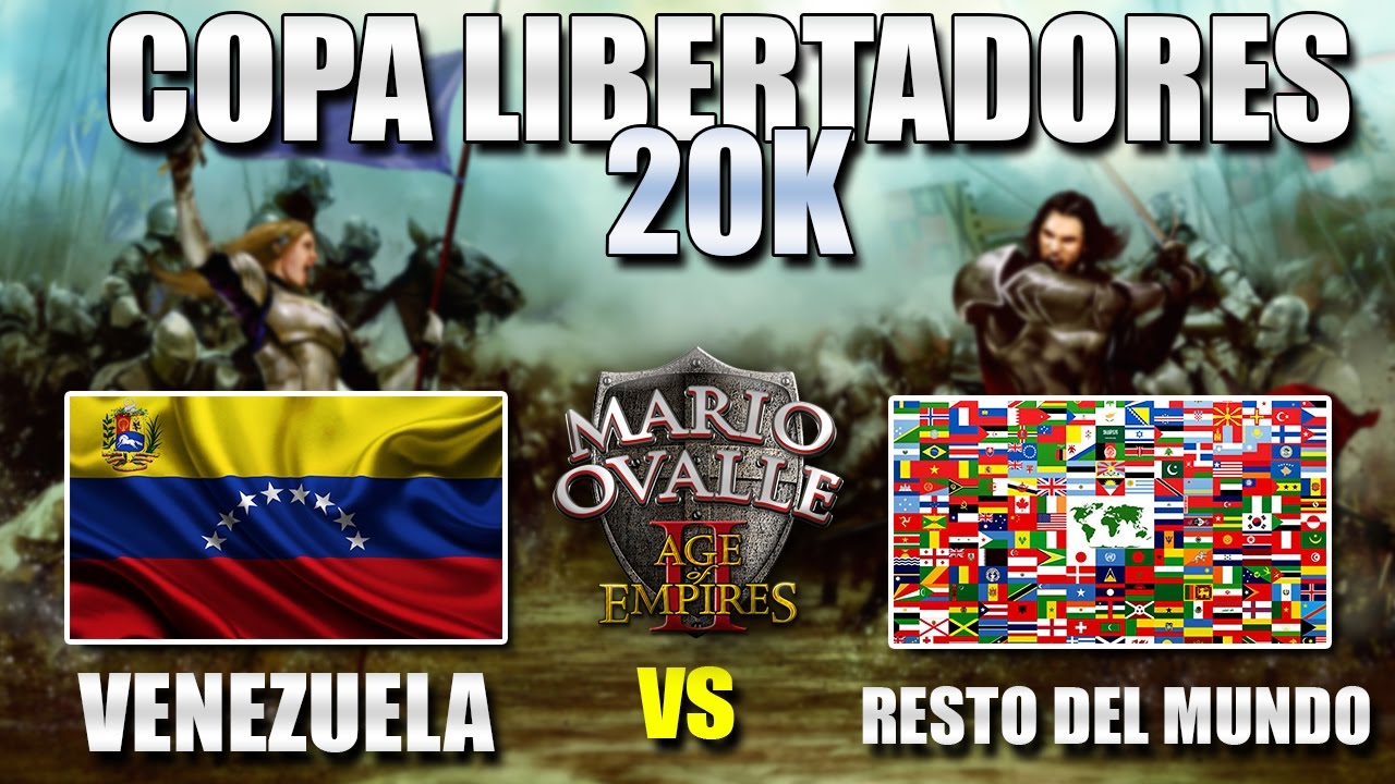 VENEZUELA VS RESTO DEL MUNDO COPA 20K AGE OF EMPIRES 2 - YouTube