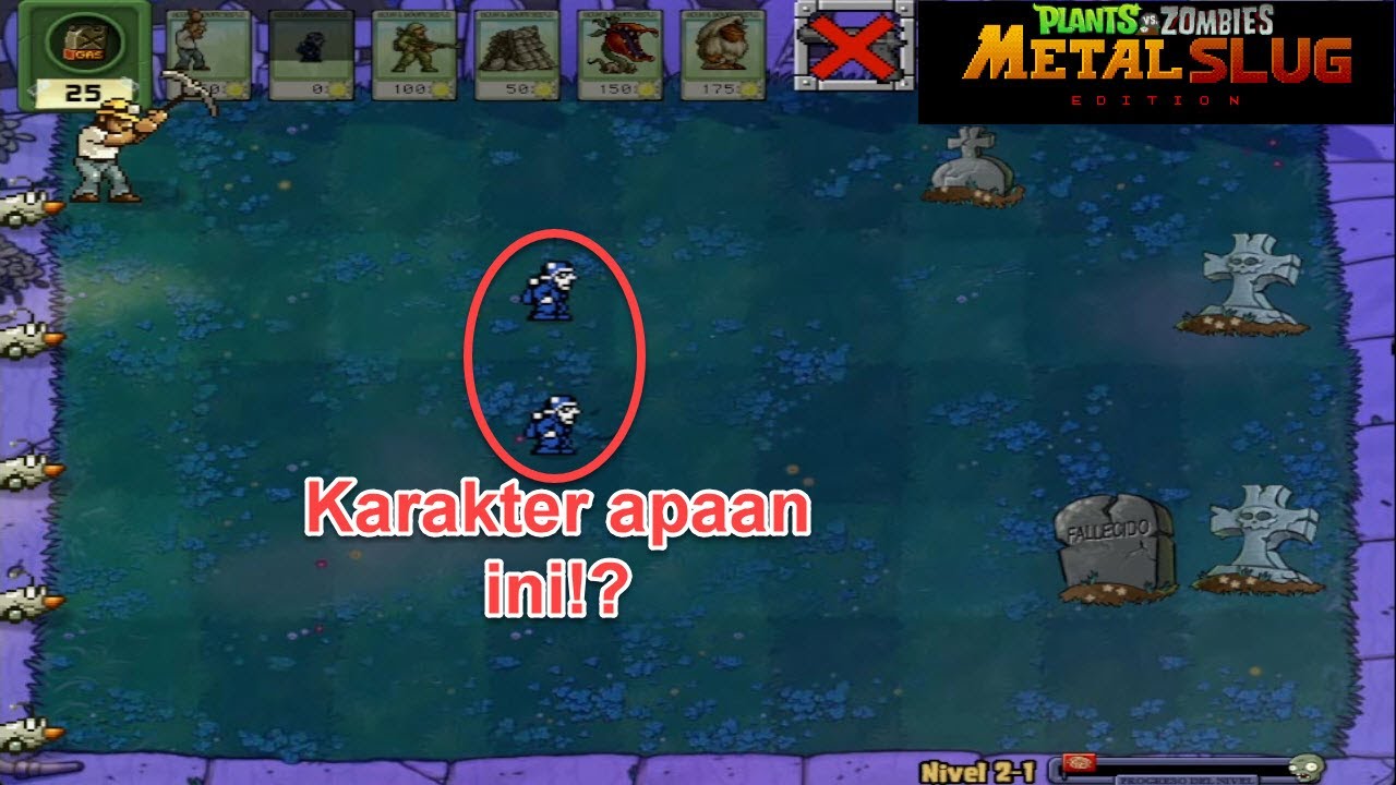 Plants Vs Zombies: Metal Slug Edition Mod! | Part 2 - YouTube