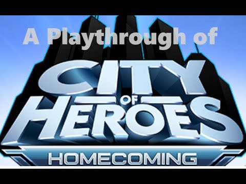 City of Heroes Homecoming Playing thru the Tutorial - YouTube