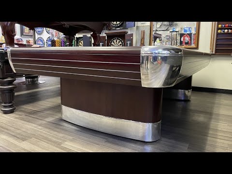 1947 Brunswick Anniversary 9FT Pool Table - Fully Restored - CHIEF ...