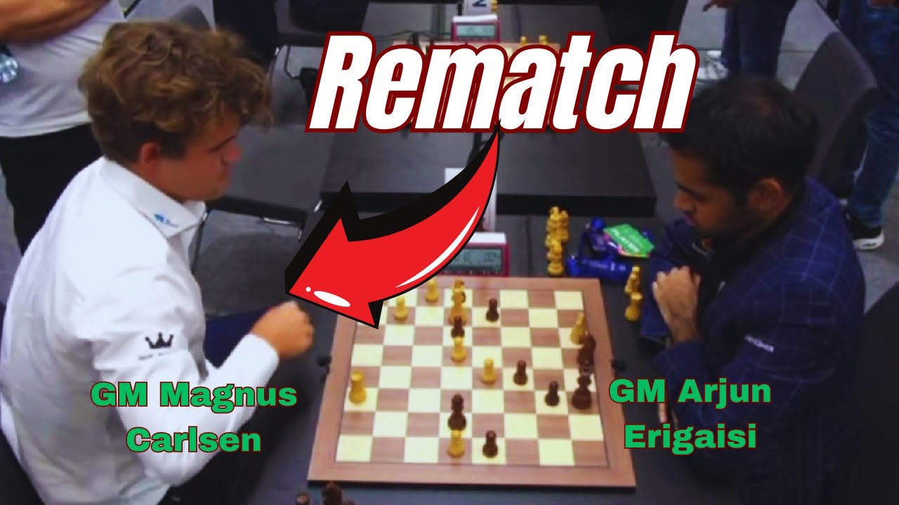 THE REMATCH | ERIGAISI VERSUS MAGNUS | WORLD TEAM BLITZ 2024 - YouTube