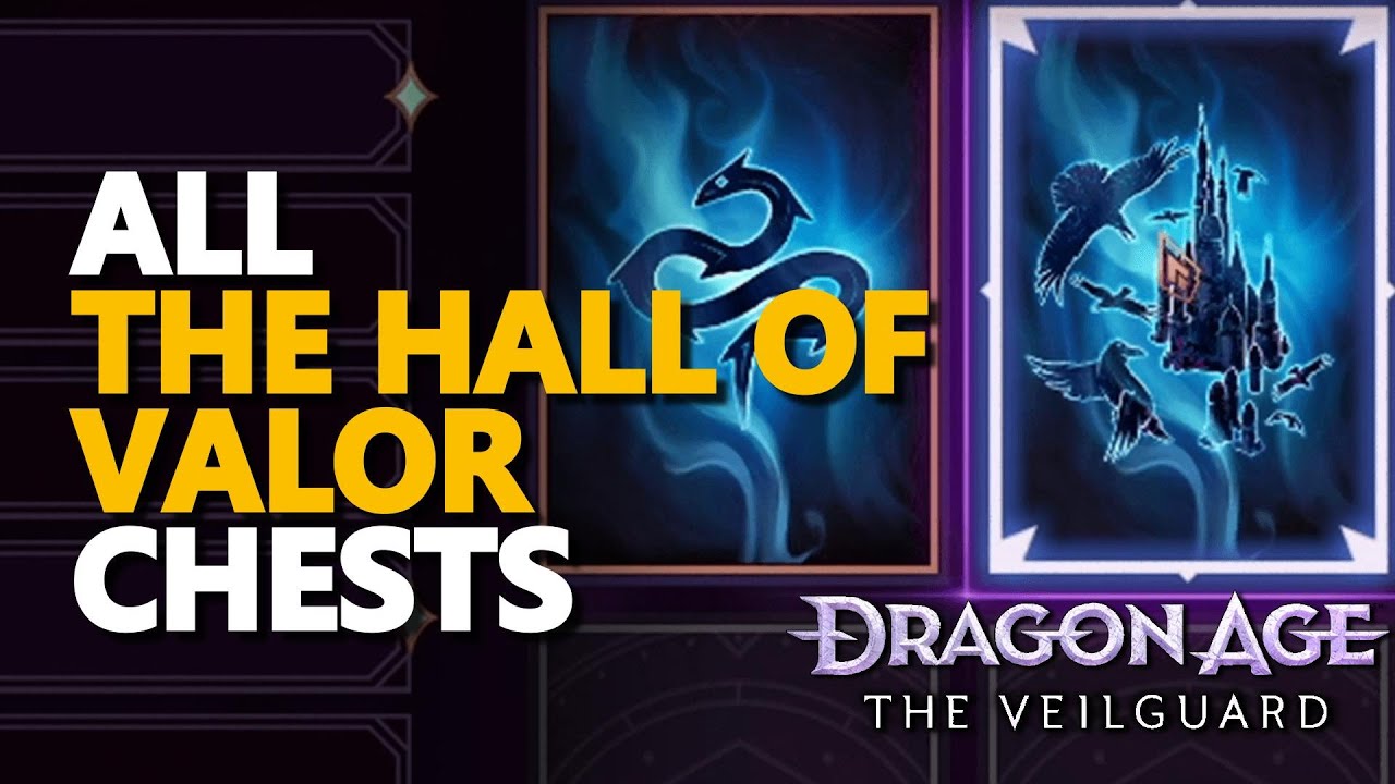 All The Hall of Valor Chests Dragon Age The Veilguard - YouTube