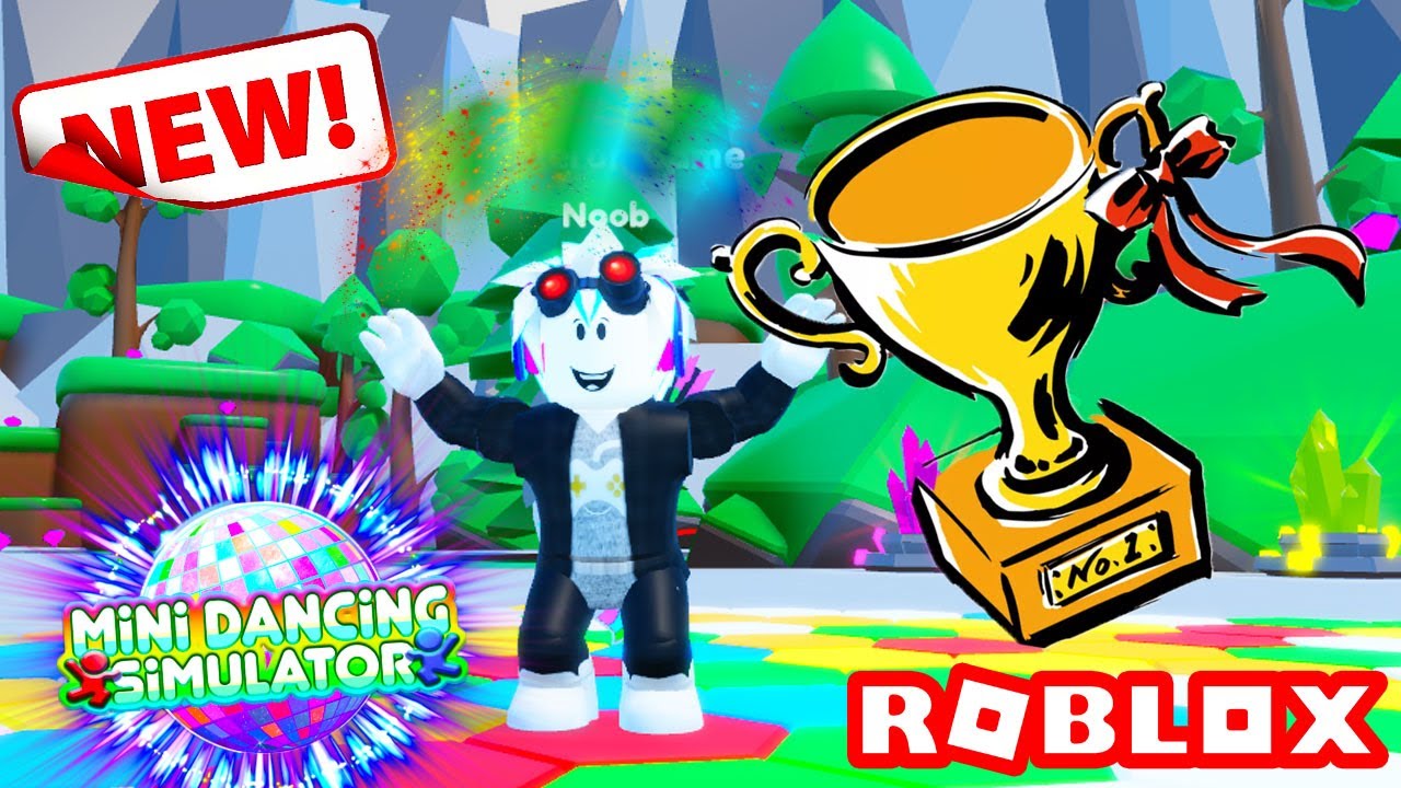 САМЫЙ КРУТОЙ ТАНЦОР В РОБЛОКСЕ! ROBLOX Mini Dancing Simulator - YouTube