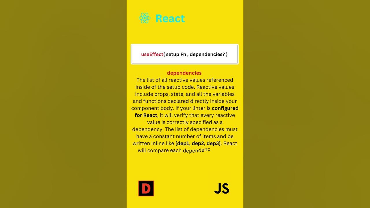 Useeffect Hook React Javascript Reactjs React Javascript 