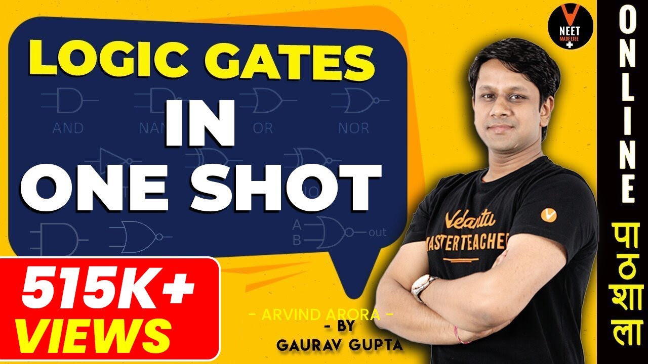 Logic Gates Class 12 Physics Full Chapter Revision 1 SHOT NEET 2020 logic-gates-class-12-physics-full-chapter-revision-1-shot-neet-2020