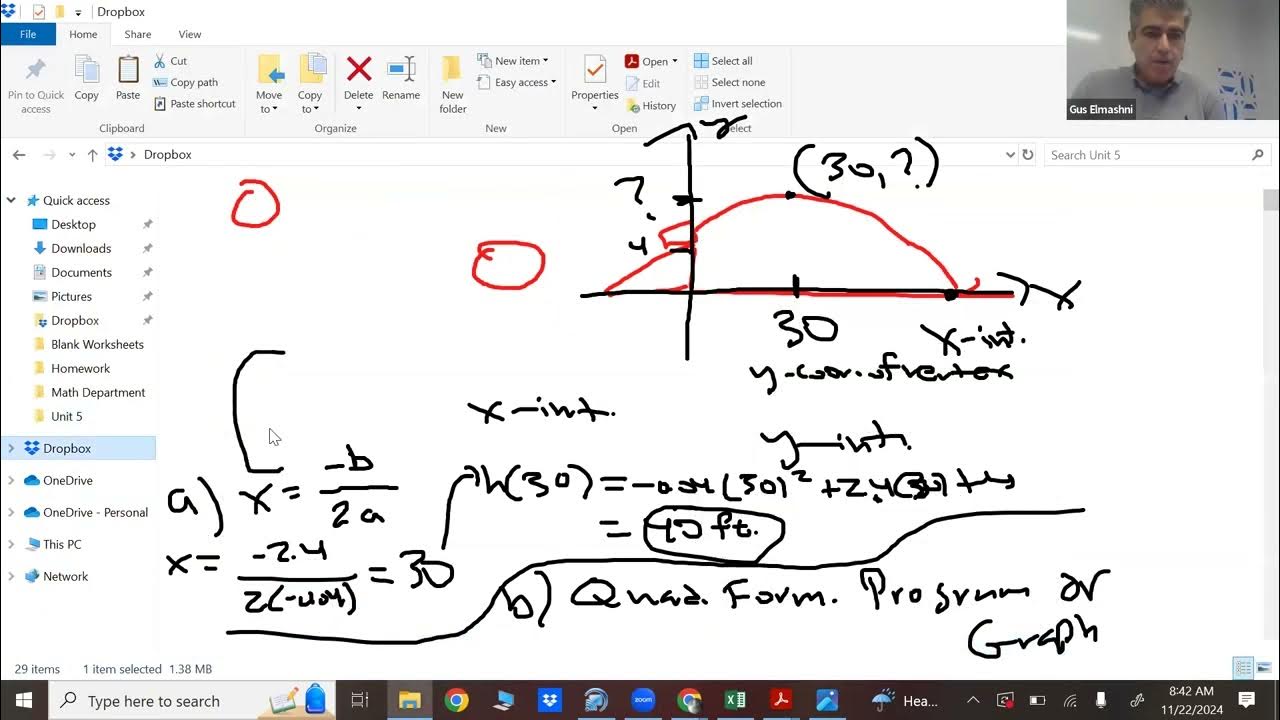 Algebra 2 Unit 5 Lesson 6 Fall 2024 - YouTube