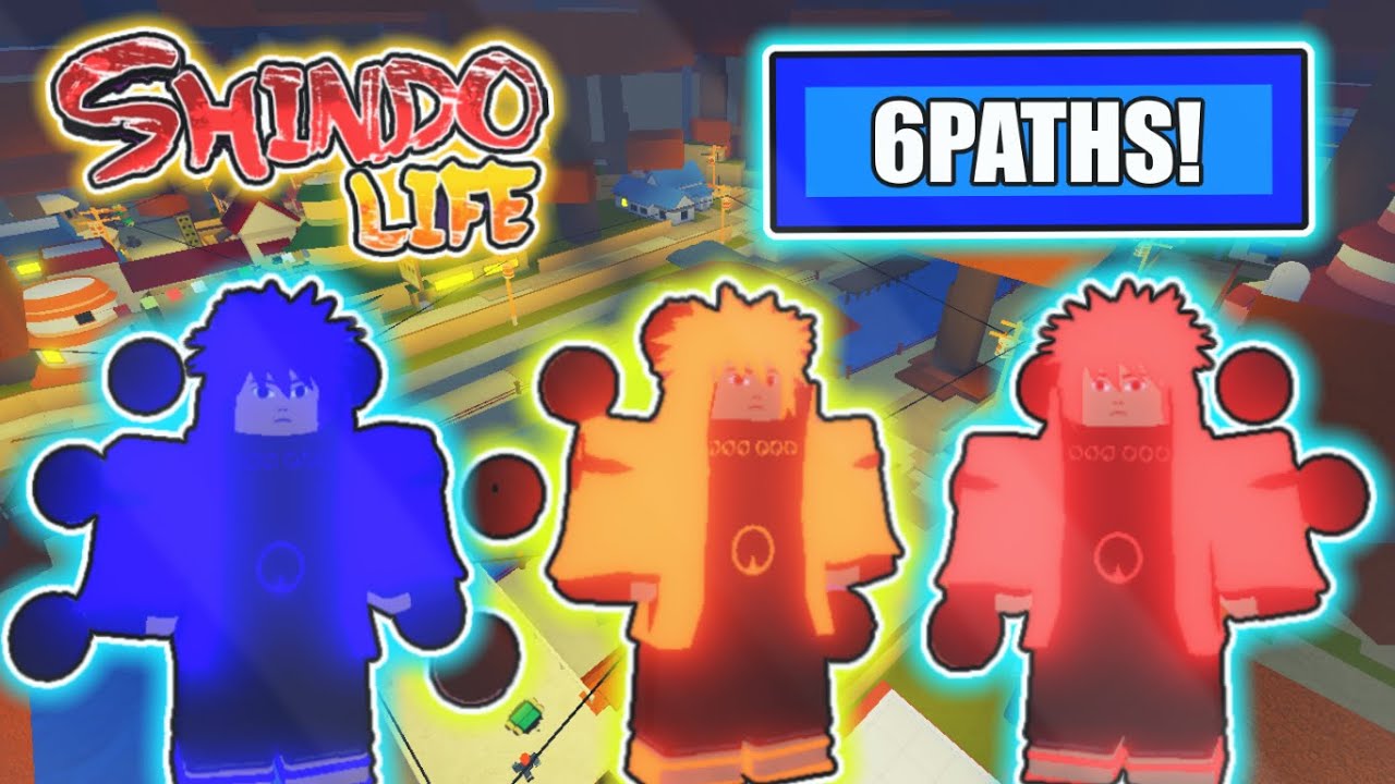New *SIX PATHS* Cloak Customization | Sneak Peek | Shindo Life - YouTube