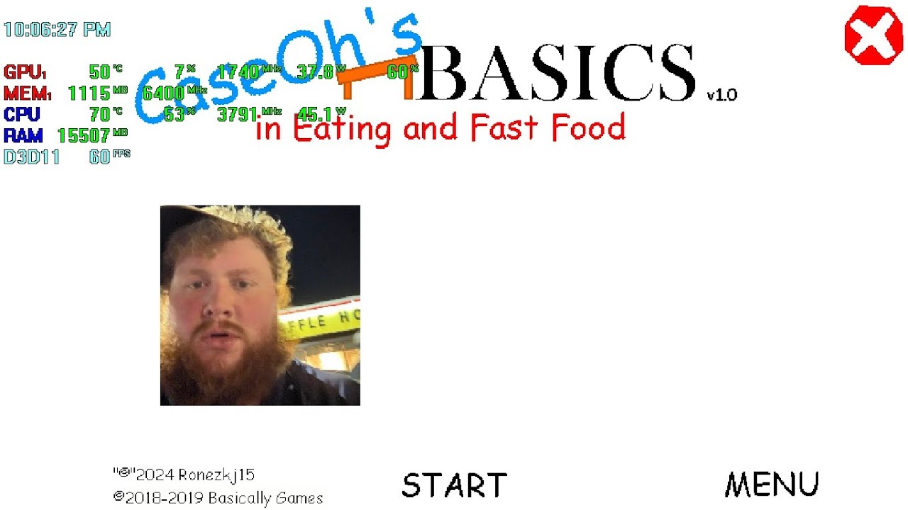 CaseOh's basics in eating and fast food | Ending boss fight | No ...