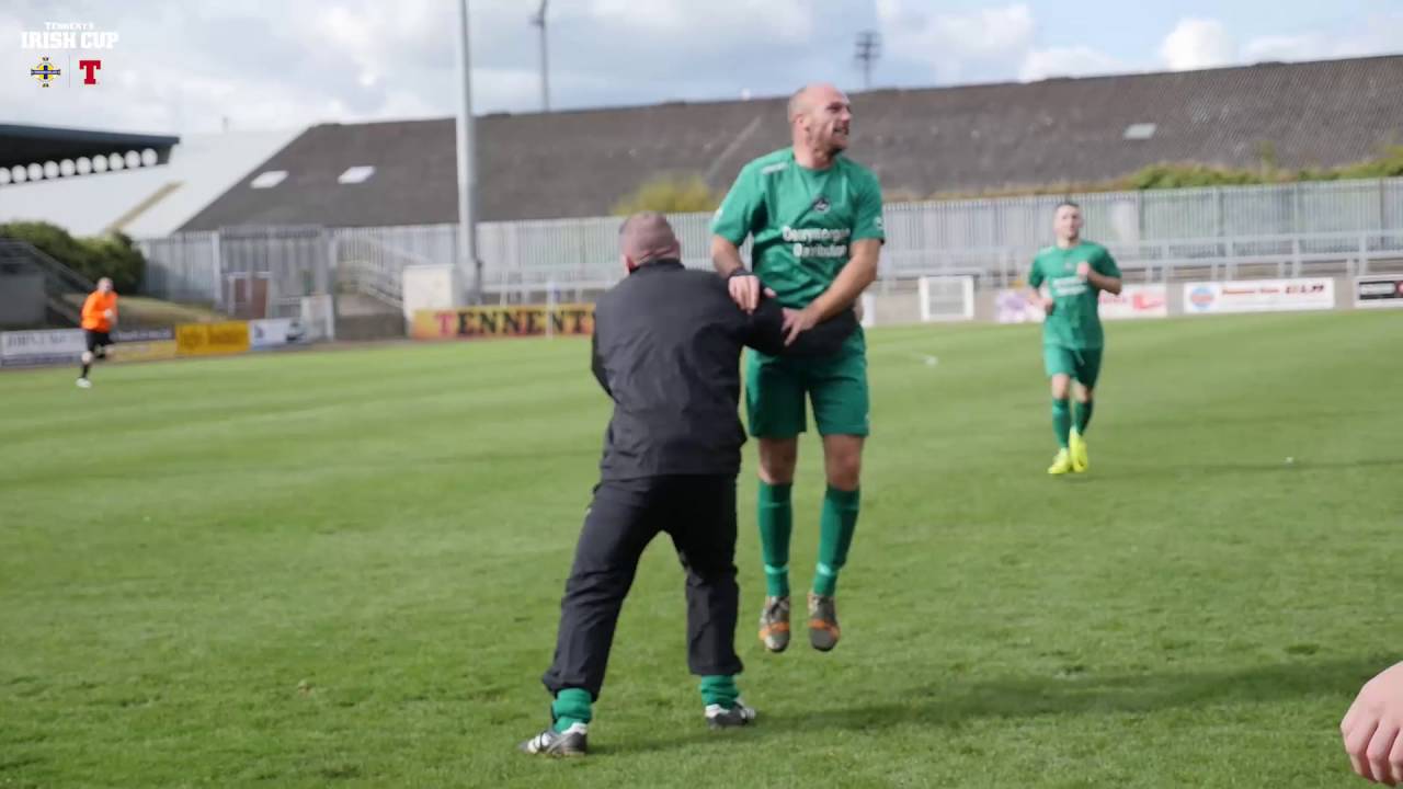 Newington FC progress to the Tennent's Irish Cup 3rd round - YouTube