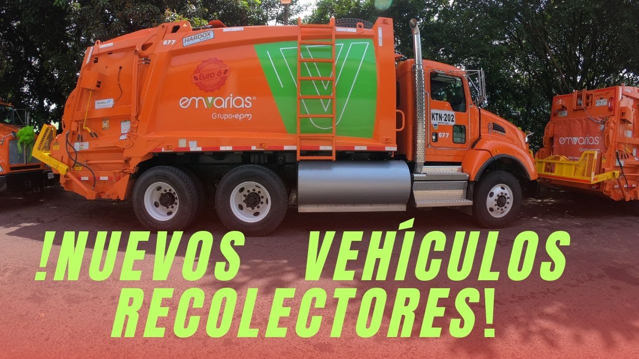 Así son los nuevos vehículos de Recolección de Basura en Medellín 🚛♻️ ...