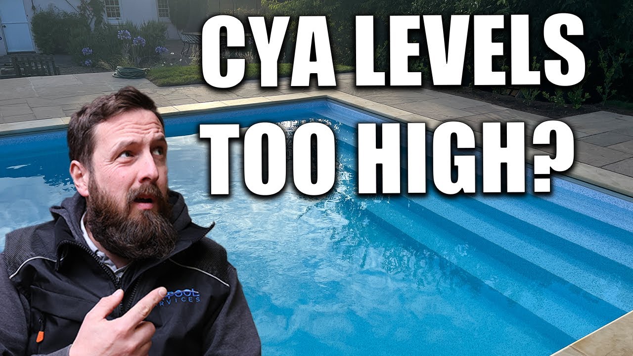 How To Lower CYA In A Pool - YouTube