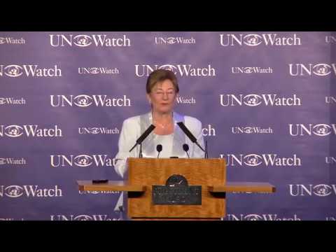 Baroness Ruth Deech Speaks at UN Watch 2017 Gala Dinner - YouTube