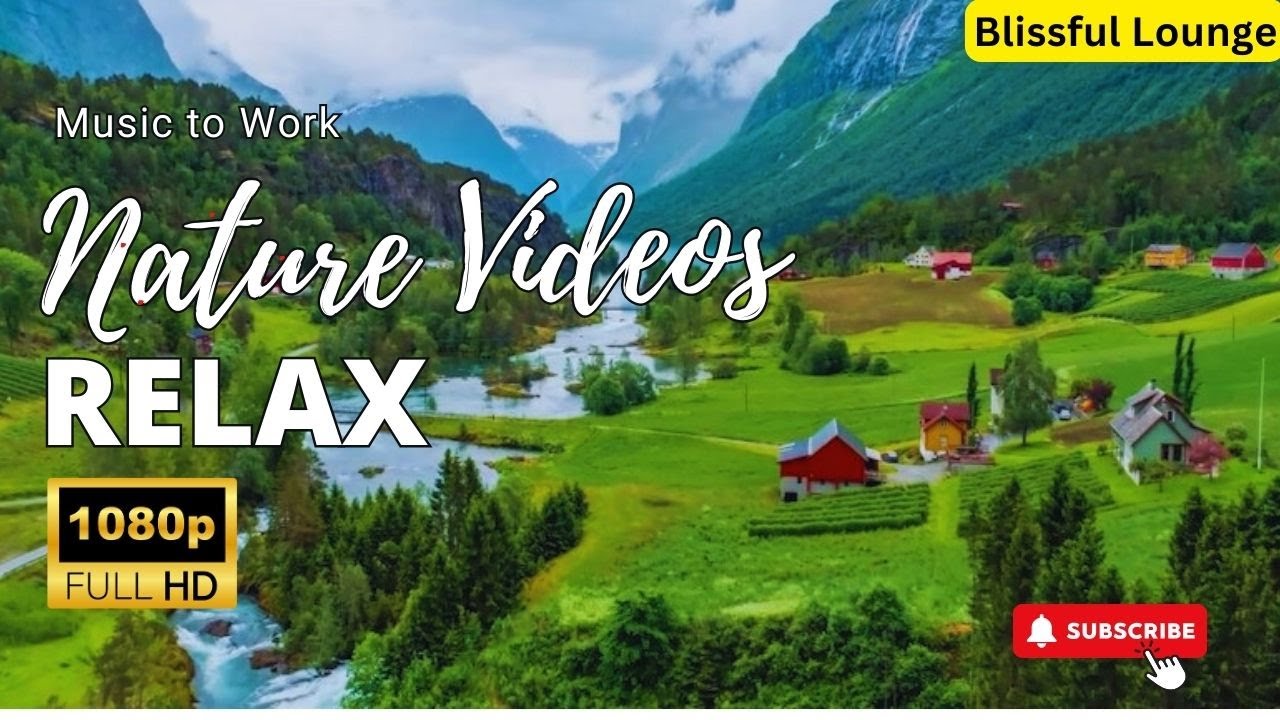 Nature Relaxation Film | Relaxing Music | Nature Bird Sounds, Study ...