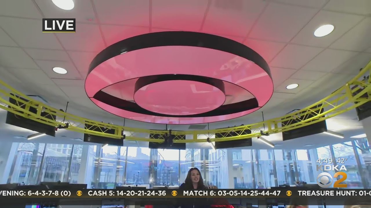 Take a look: The new newsroom at KDKA-TV - YouTube