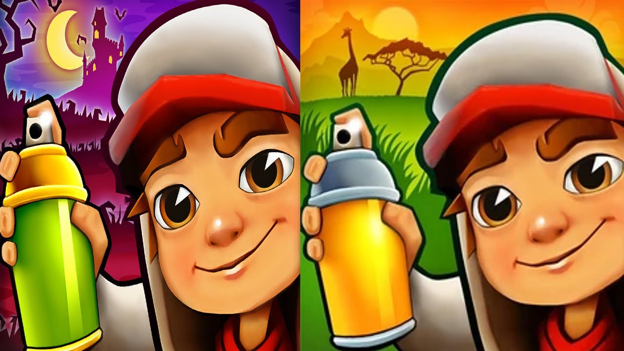Subway Surfers Guard Police Jack Running Subeay Surfers Raliway Station ...