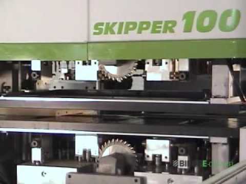 Сверлильно-присадочный центр с ЧПУ Biesse Skipper 100 - YouTube