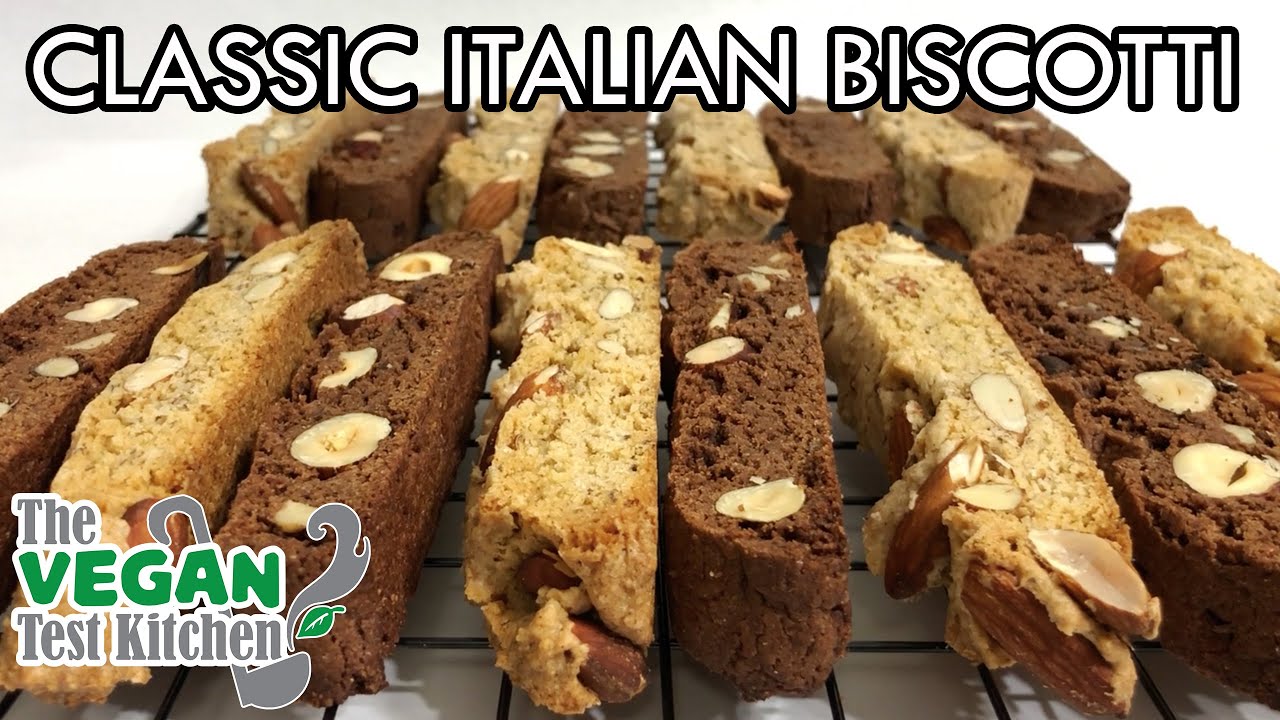 Almond Anise & Chocolate Hazelnut Biscotti | Traditional Italian ...