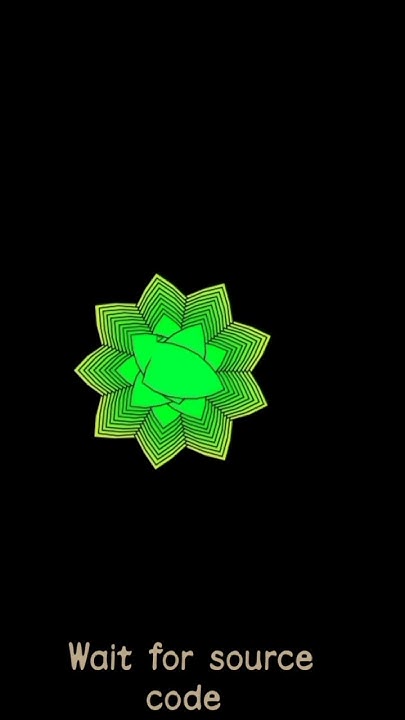 Glowing Flowers 🌺pythonshortvideo Viral Subscribe Coding Viralvideo Clanguage Paython