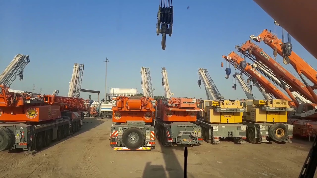 MODEL GR800EX tadano crane how to functioning PTO to operate and moving ...