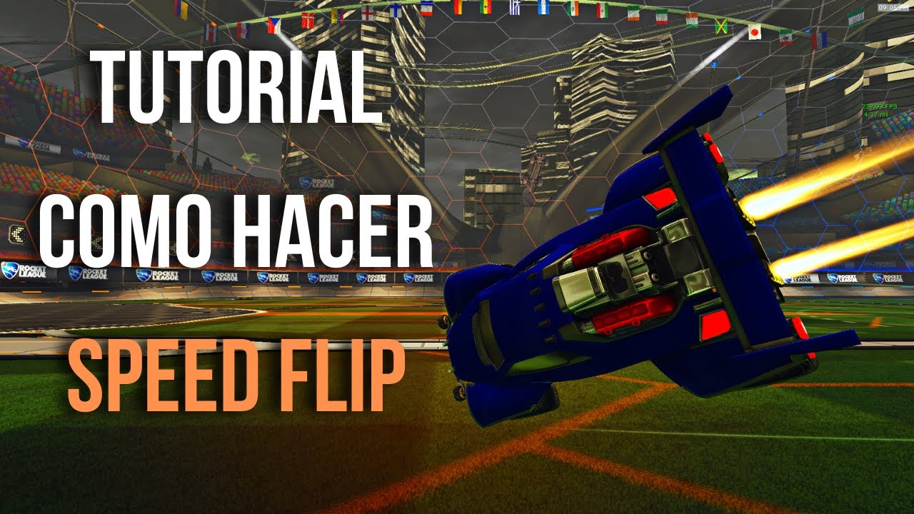 ¿COMO HACER SPEEDFLIP / SAQUE RÁPIDO MUY FACIL? | ROCKET LEAGUE ...