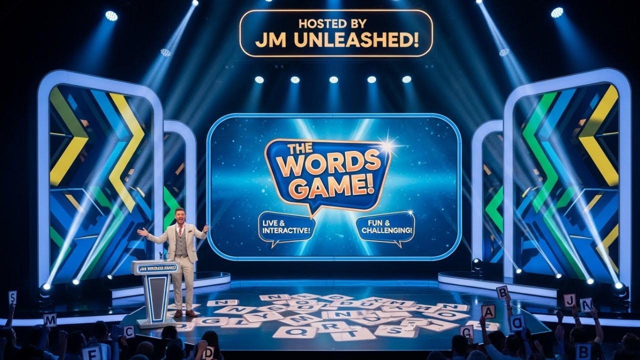 Join Us For Some Live Word Games Fun! - YouTube
