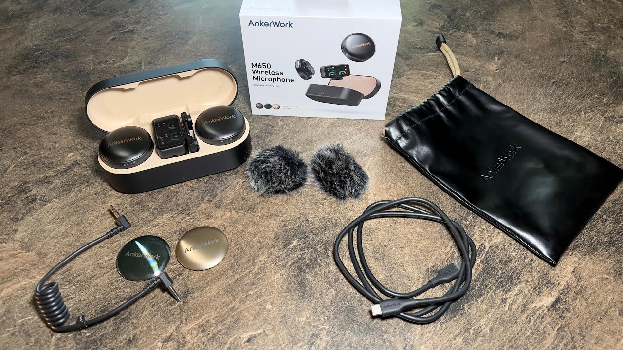 AnkerWork M650 Wireless Lavalier Microphone Review: Pro Sound Quality ...