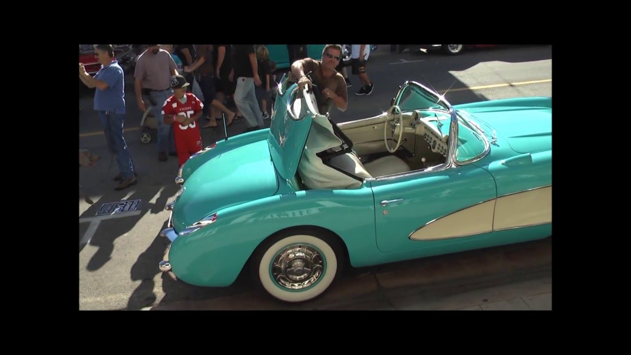Mint 1957 Cascade Green Chevrolet Corvette Convertible. - YouTube