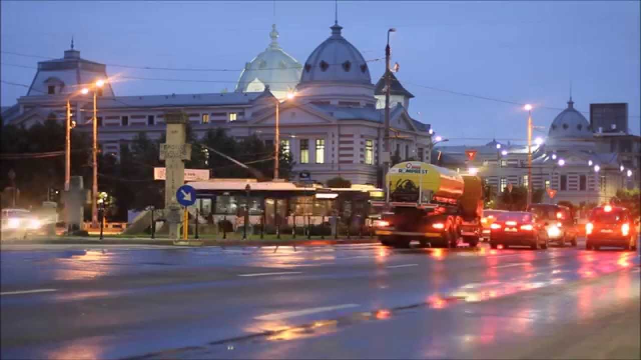 Morning. University Square, Bucharest - YouTube