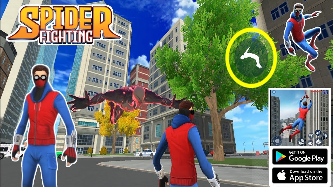 Spider Fighter: Hero Game - Spider Boy VS Carnage Gameplay | Spider ...