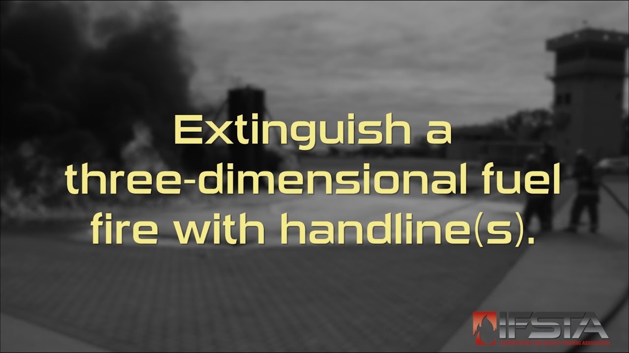 Aircraft Rescue Fire Fighting - Extinguish a Three-Dimensional Fuel ...