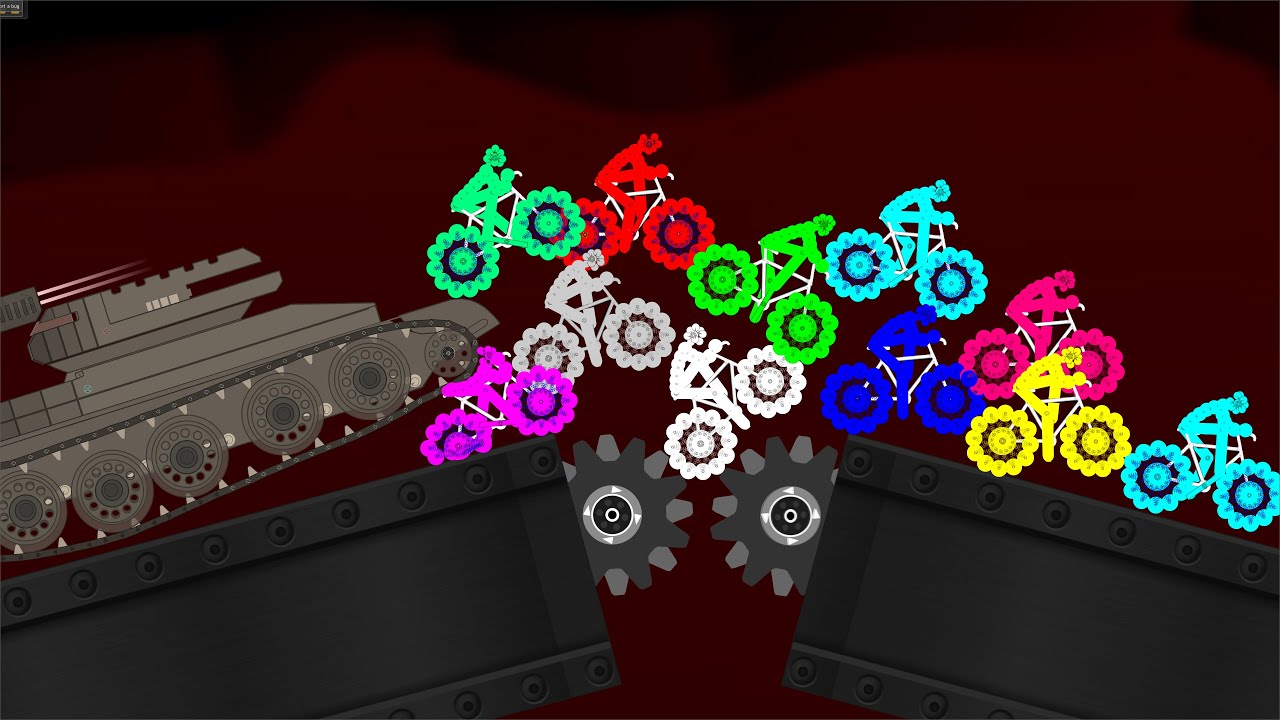 Survival Bicycle Race - Escape from the Tank - YouTube