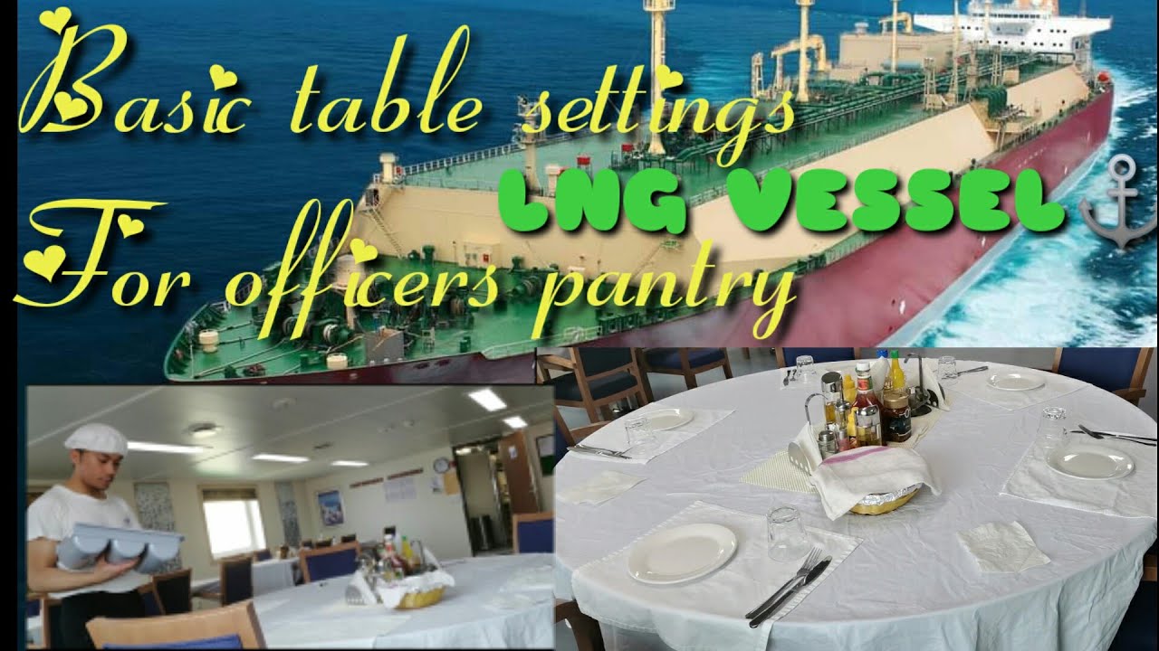 Officers Table Setting /Seavlog #7 - YouTube